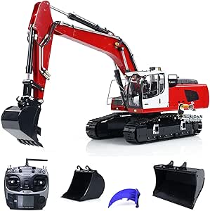 Amazon.com: wheelfun Metal RC Hydraulic Excavator 1/14 946 Assembled ...