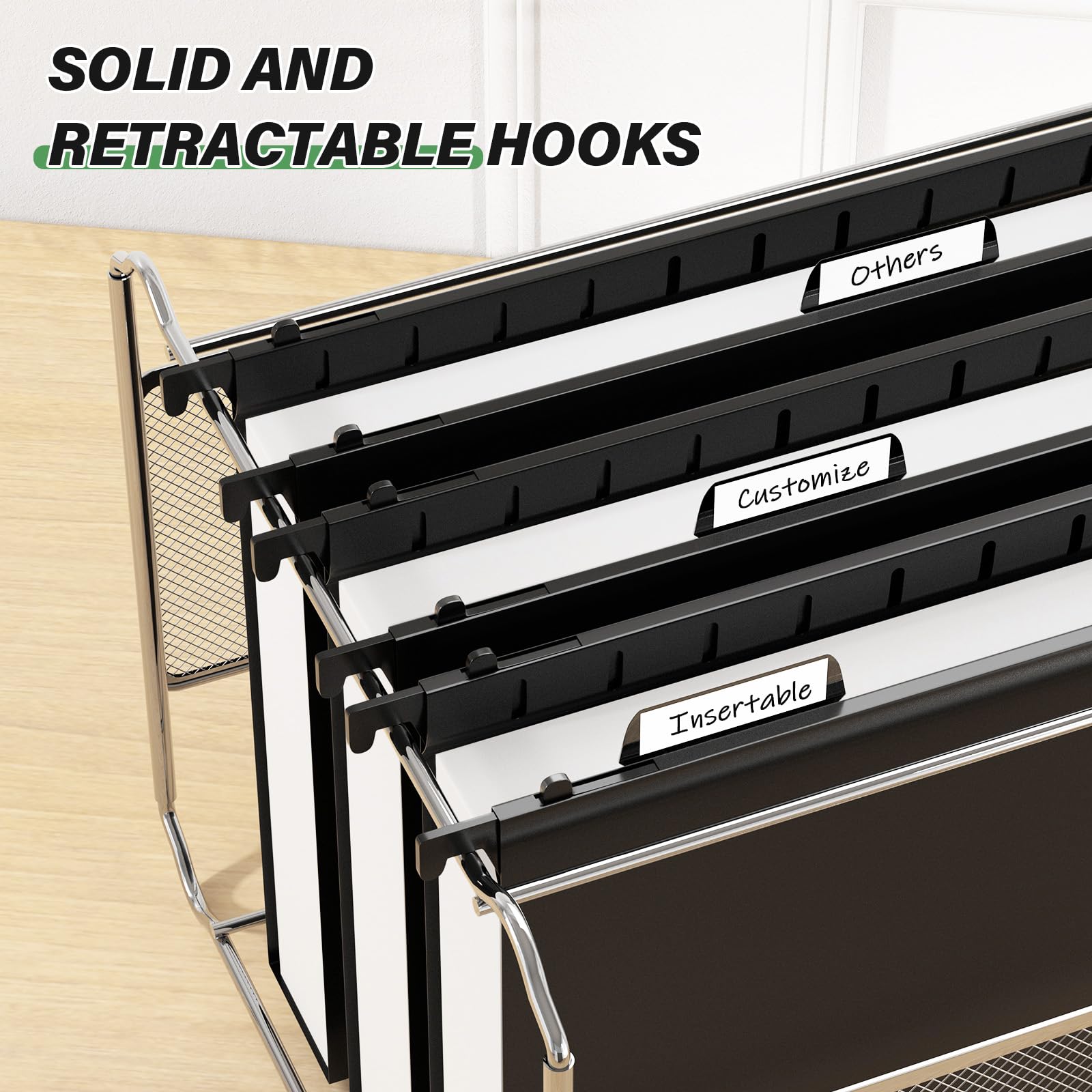 Legal Size Hanging File Folders 12-Pack Extra Capacity Hanging File ...