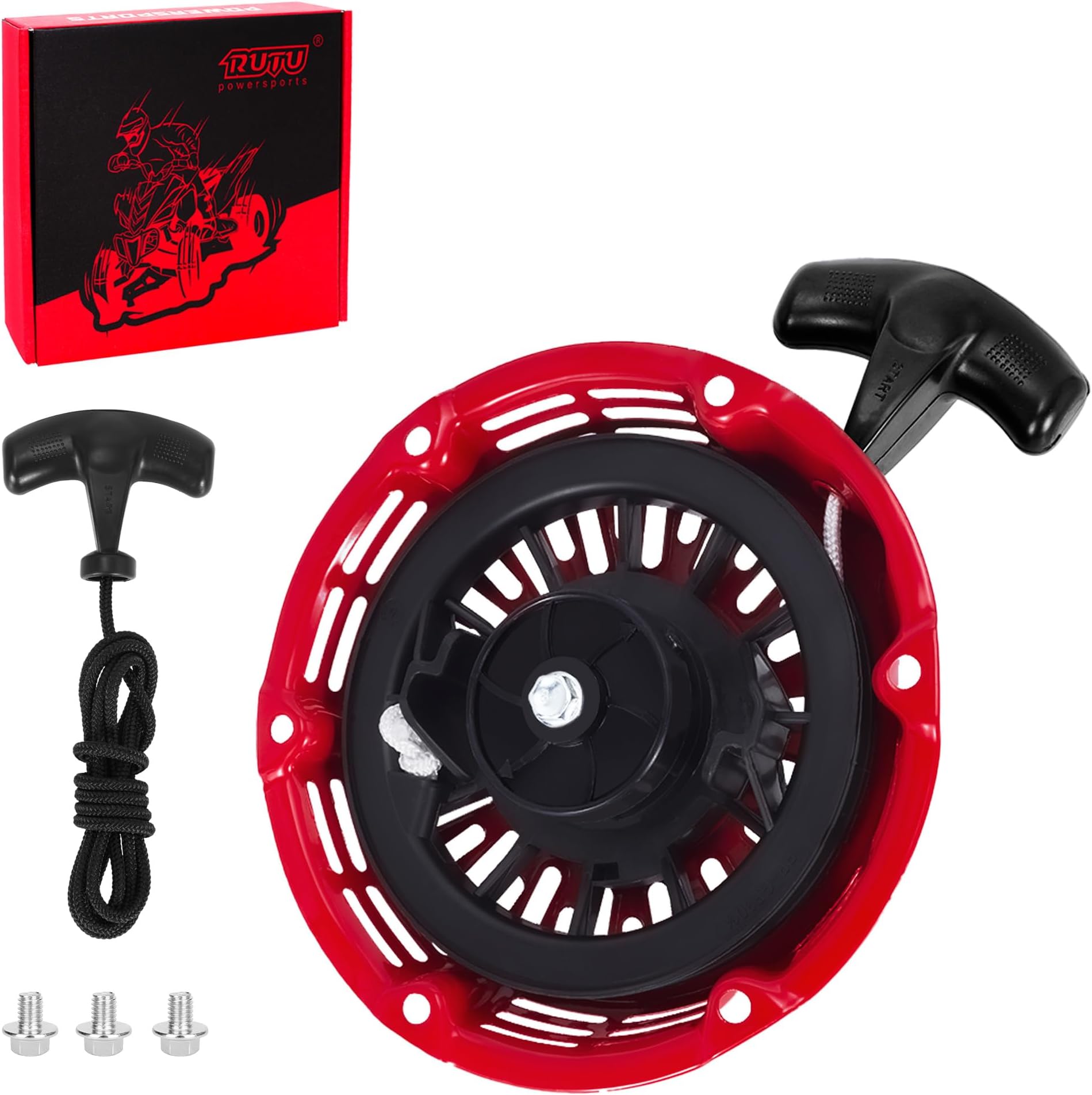 Amazon.com: TURBOTUNITY 212cc Recoil Pull Start Assembly for Predator ...