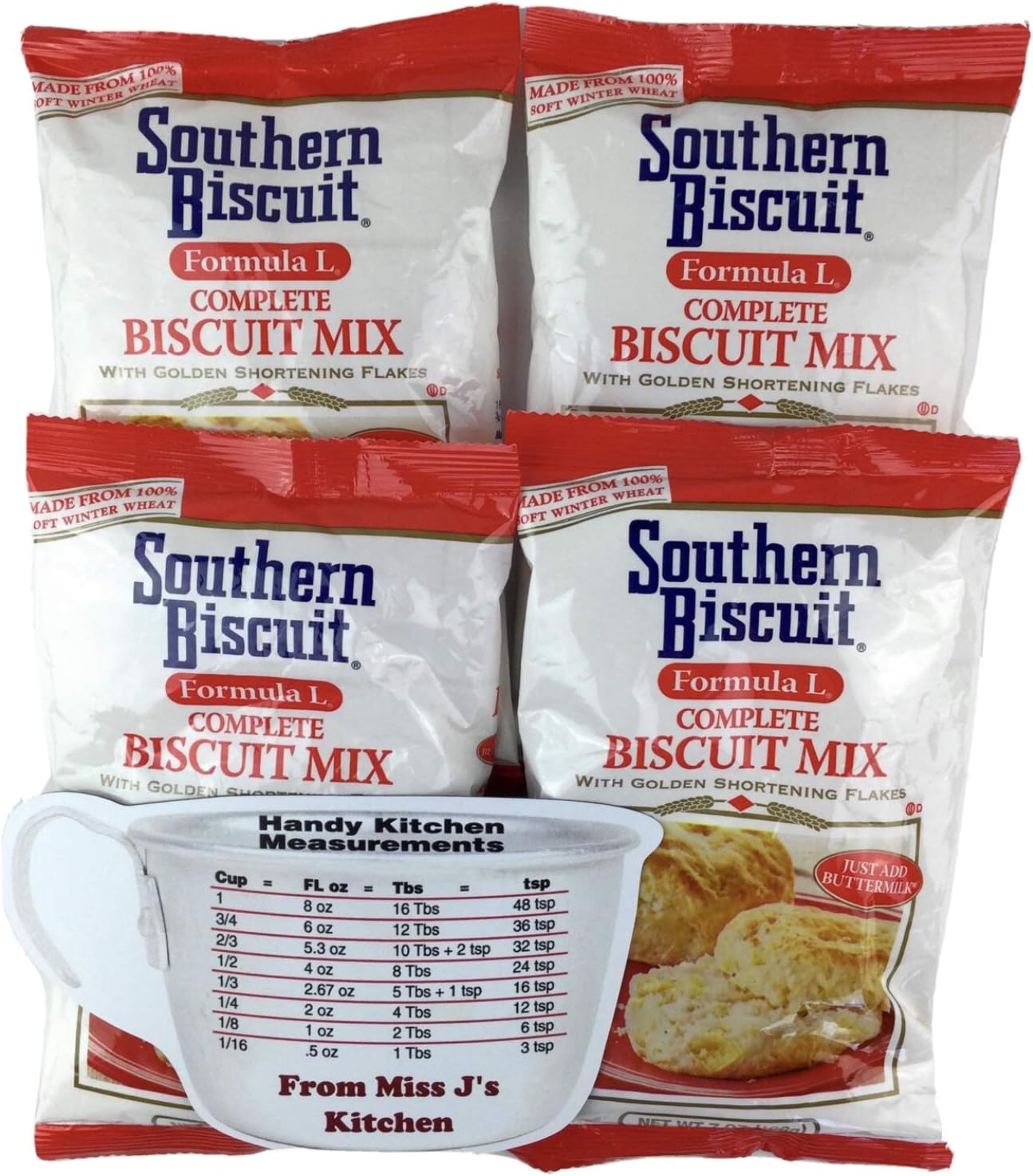 Amazon.com : Southern Biscuit Formula L Biscuit Mix, 7 Ounce : Grocery ...