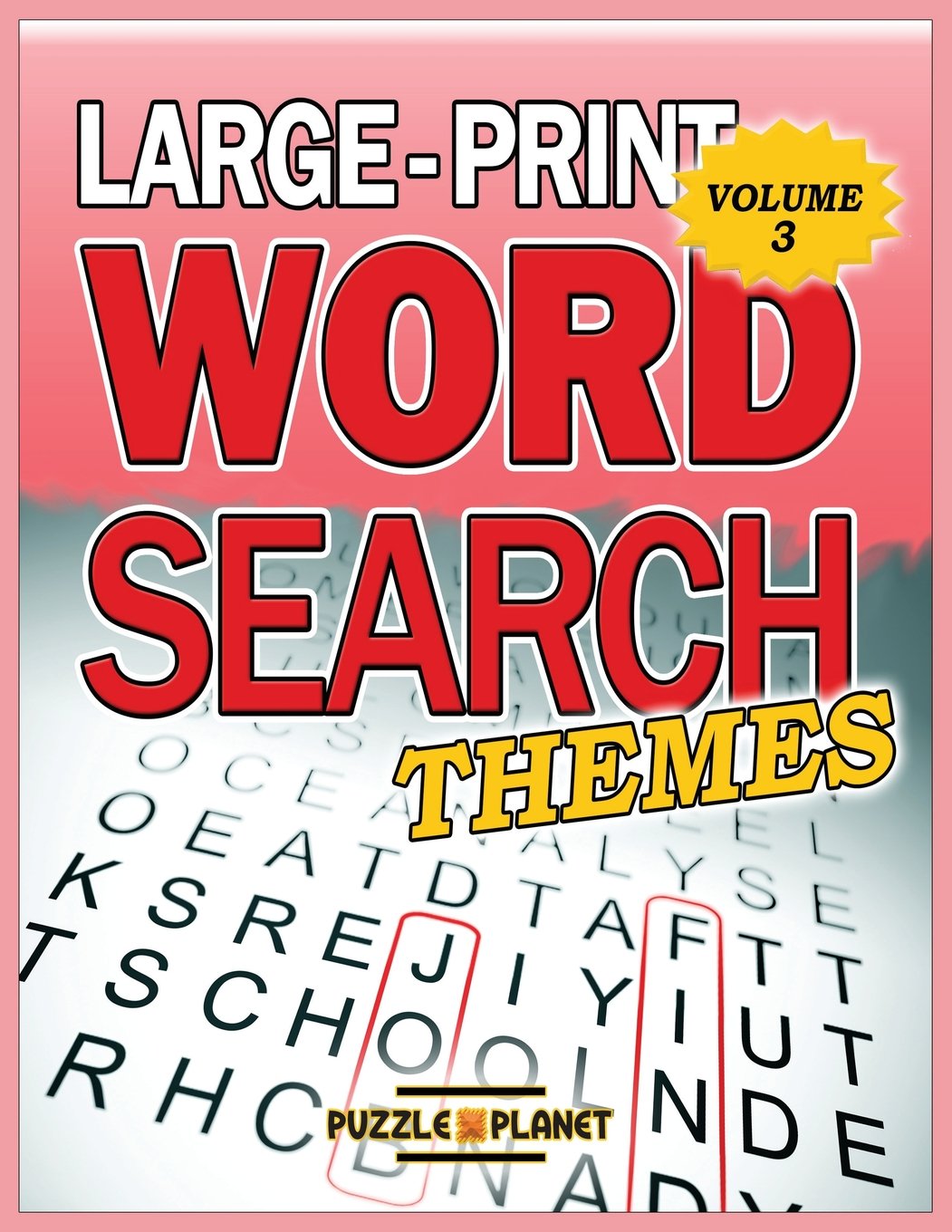 Large Print Word Search: Themes: Word Search Puzzle Books For Adults ...