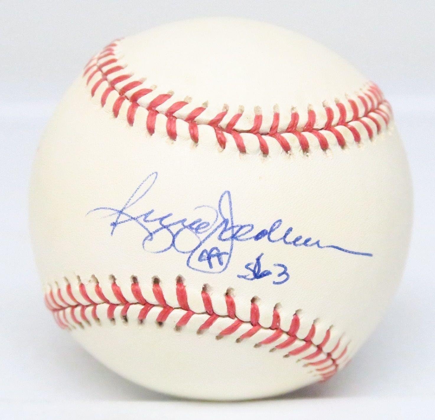 Reggie Jackson Single Signed Baseball AUTO Autograph COA Yankees A's ...