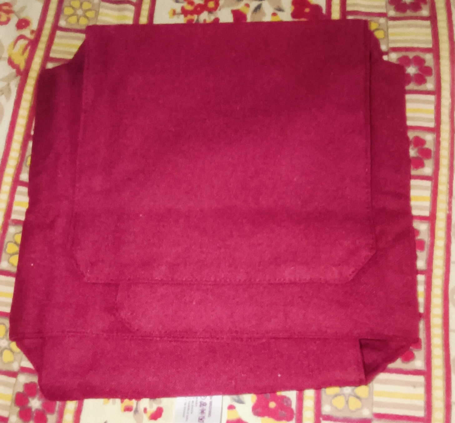 Glus Cotton Set of 2 Double Layer Roti Clothes Wrap with Flaps Casement ...