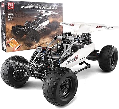 Amazon.com: Mould King 18001 Desert Racing Building Kit, Remote Control ...