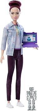 Amazon.com: Barbie Robotics Engineer Doll : Toys & Games