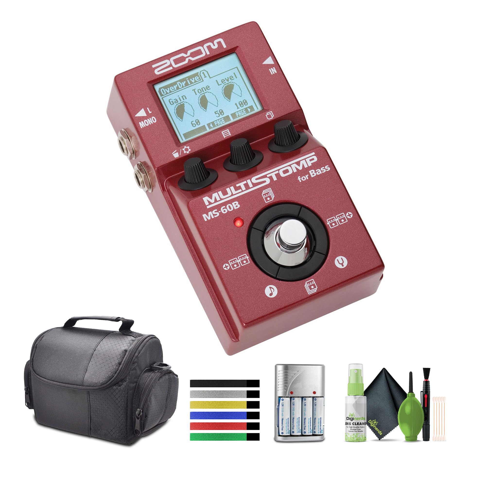 Amazon.com: Zoom MS-60B+ MultiStomp Bass Effects Pedal with 95+ Effects ...