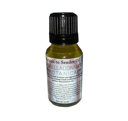 Amazon.com: Return to Sender Ritual Oil : Handmade Products