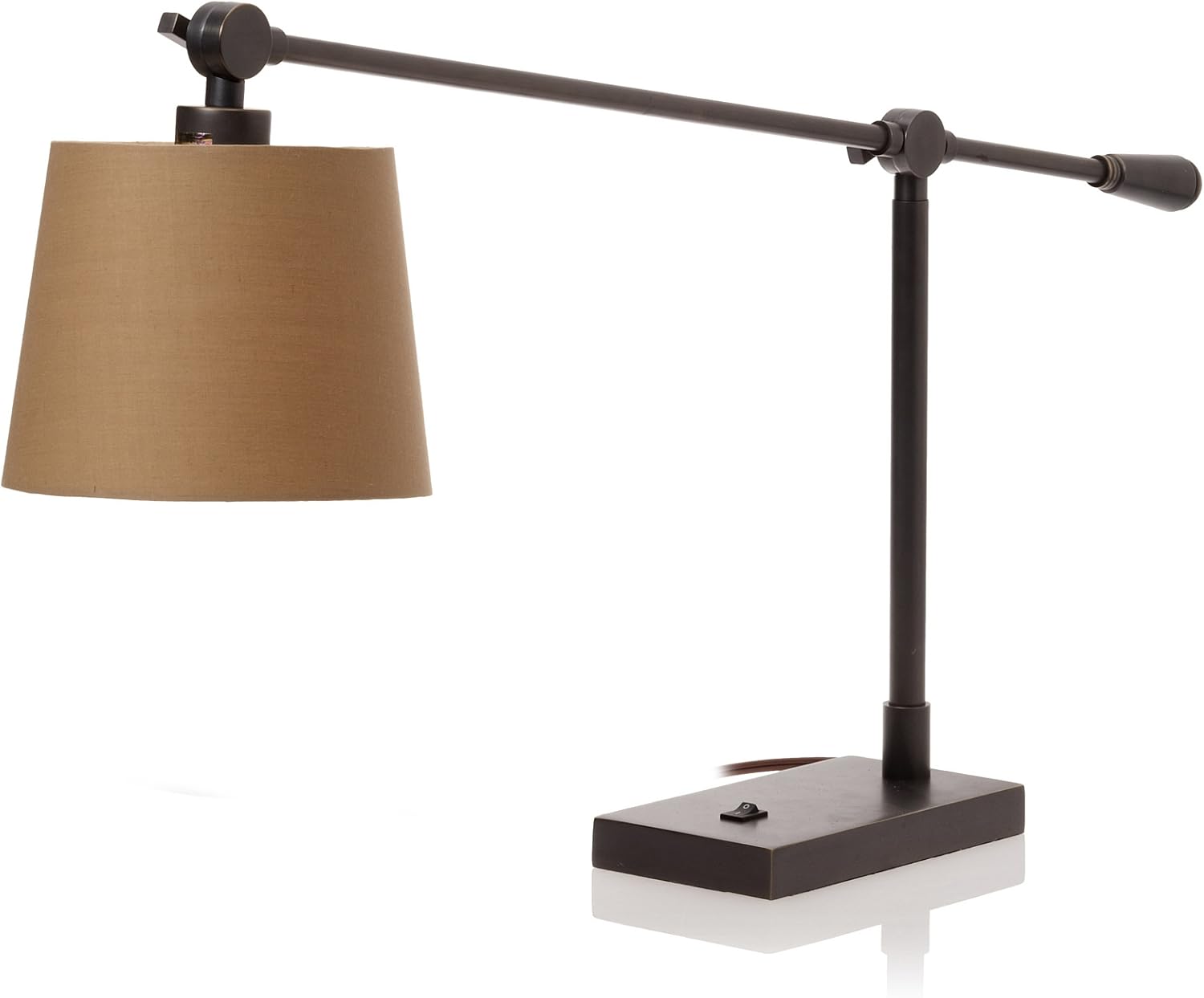 Amazon.com: Lighting Enterprises Adjustable-Arm Lamp, Mission Bronze