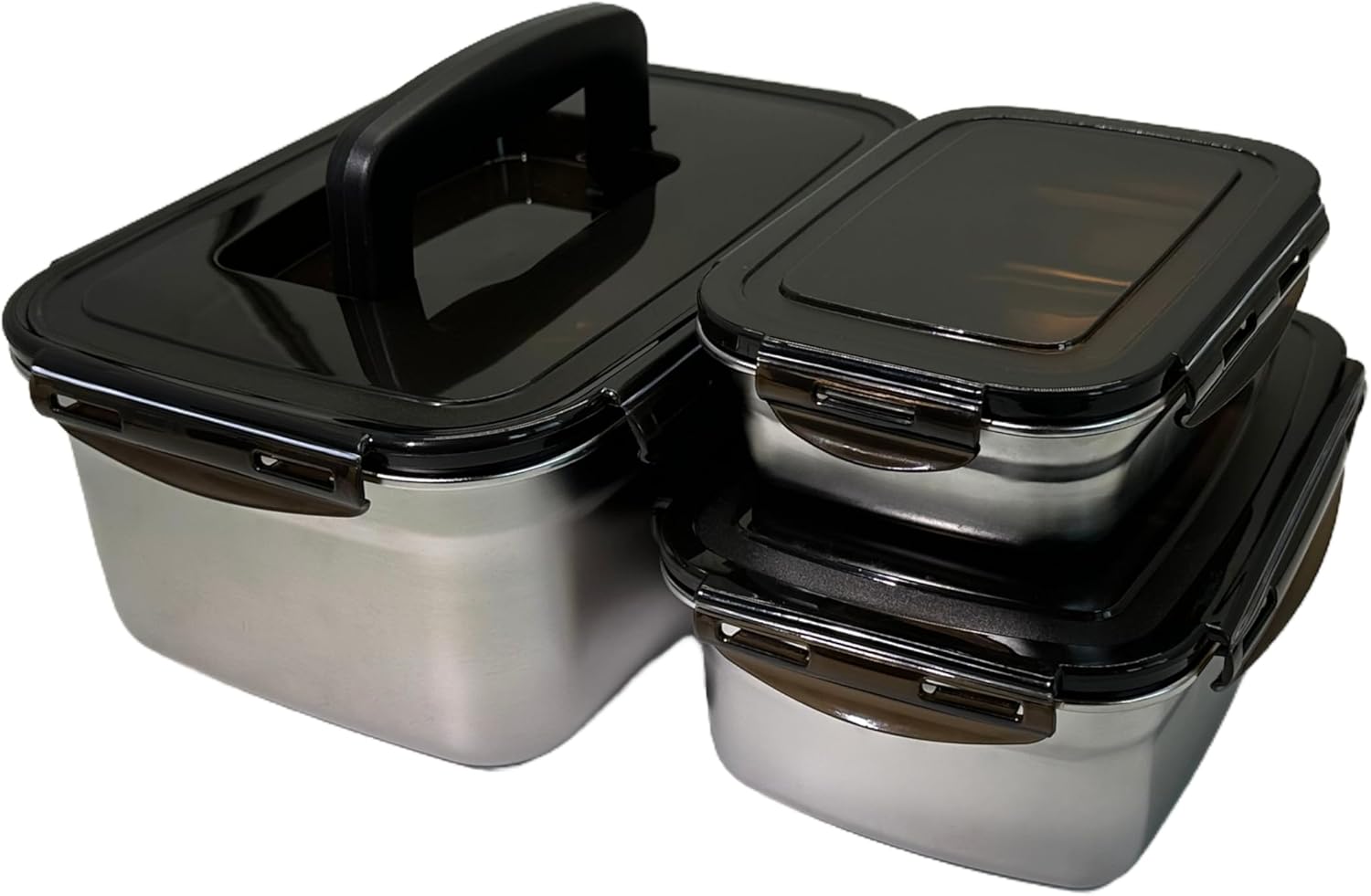 Amazon.com: EleganceEssentials Stainless steel food storage containers ...