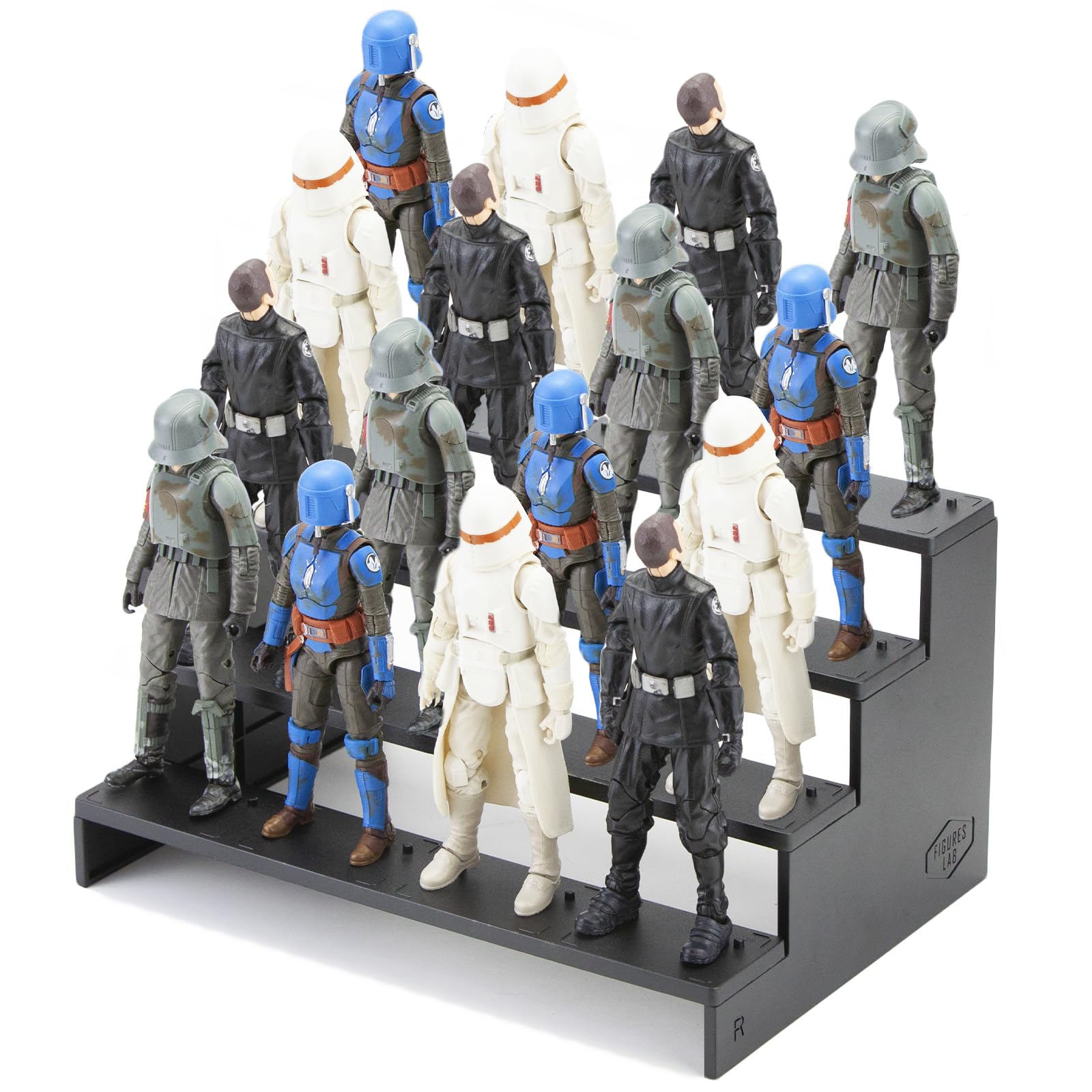 Amazon.com: Star Was Black Series 6 inch Figure Risers Display Stand ...