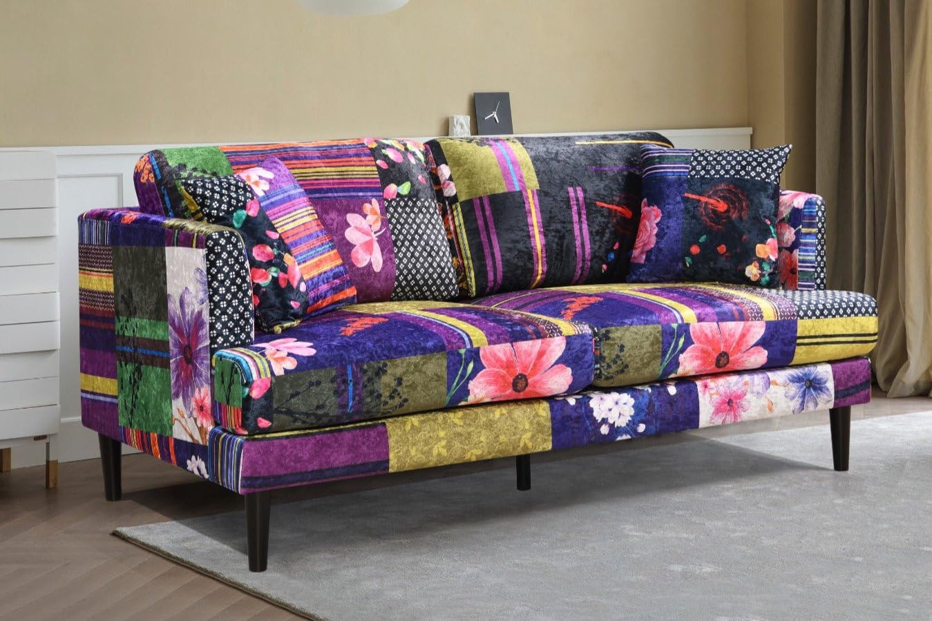 Fabric Patterned Sofas Alexandra Sofa | Bespoke Sofas | Luxury