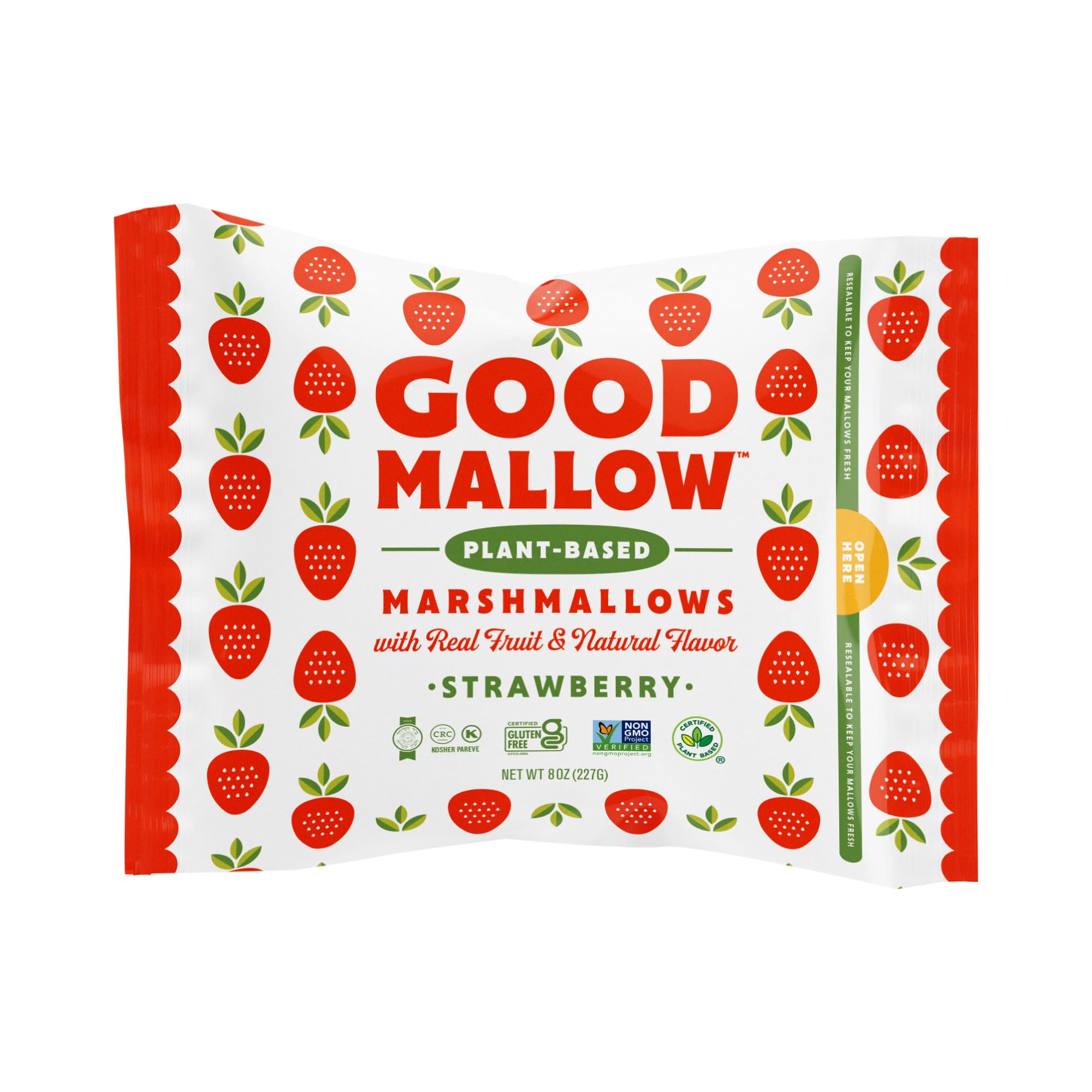 Amazon.com : GoodMallow Plant Based Marshmallows with Real Fruit ...