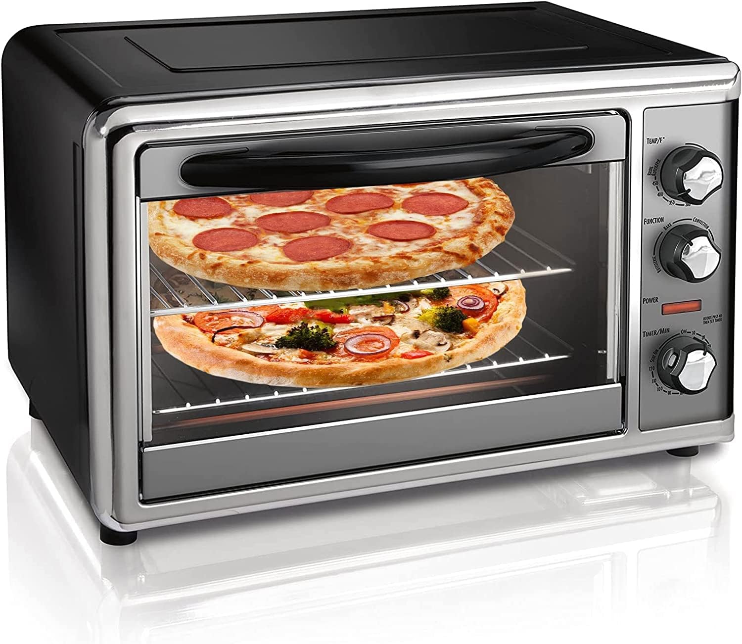 Amazon.com: Compact Countertop Convection Toaster Oven - with ...
