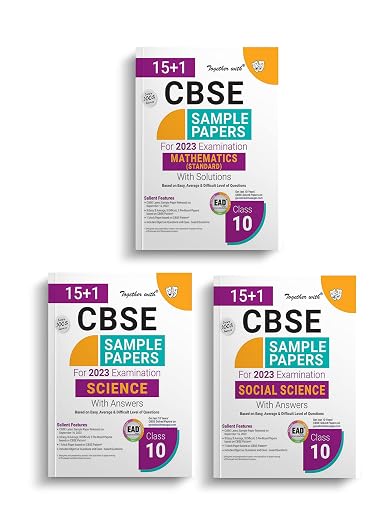 Together With CBSE Class 10 Sample Papers ( EAD ) Mathematics, Social ...