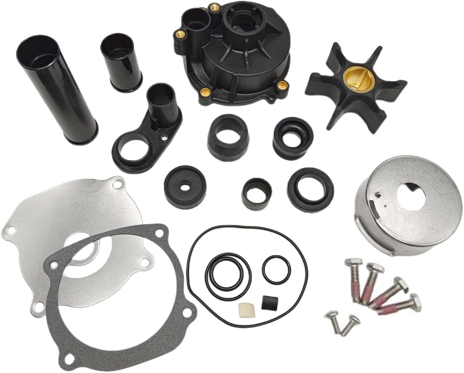 Amazon.com: GHmarine 5001595 Water Pump Impeller Kit for Johnson ...