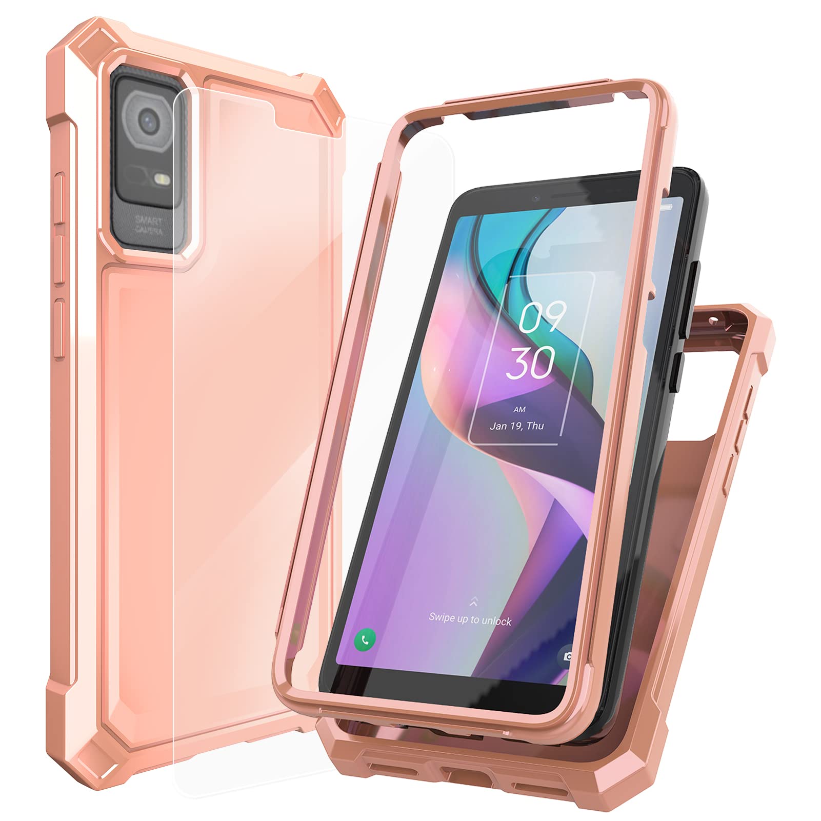 Amazon.com: Ailiber Case for TCL ION V/TCL ION X/TCL 40 Z T607DL with ...