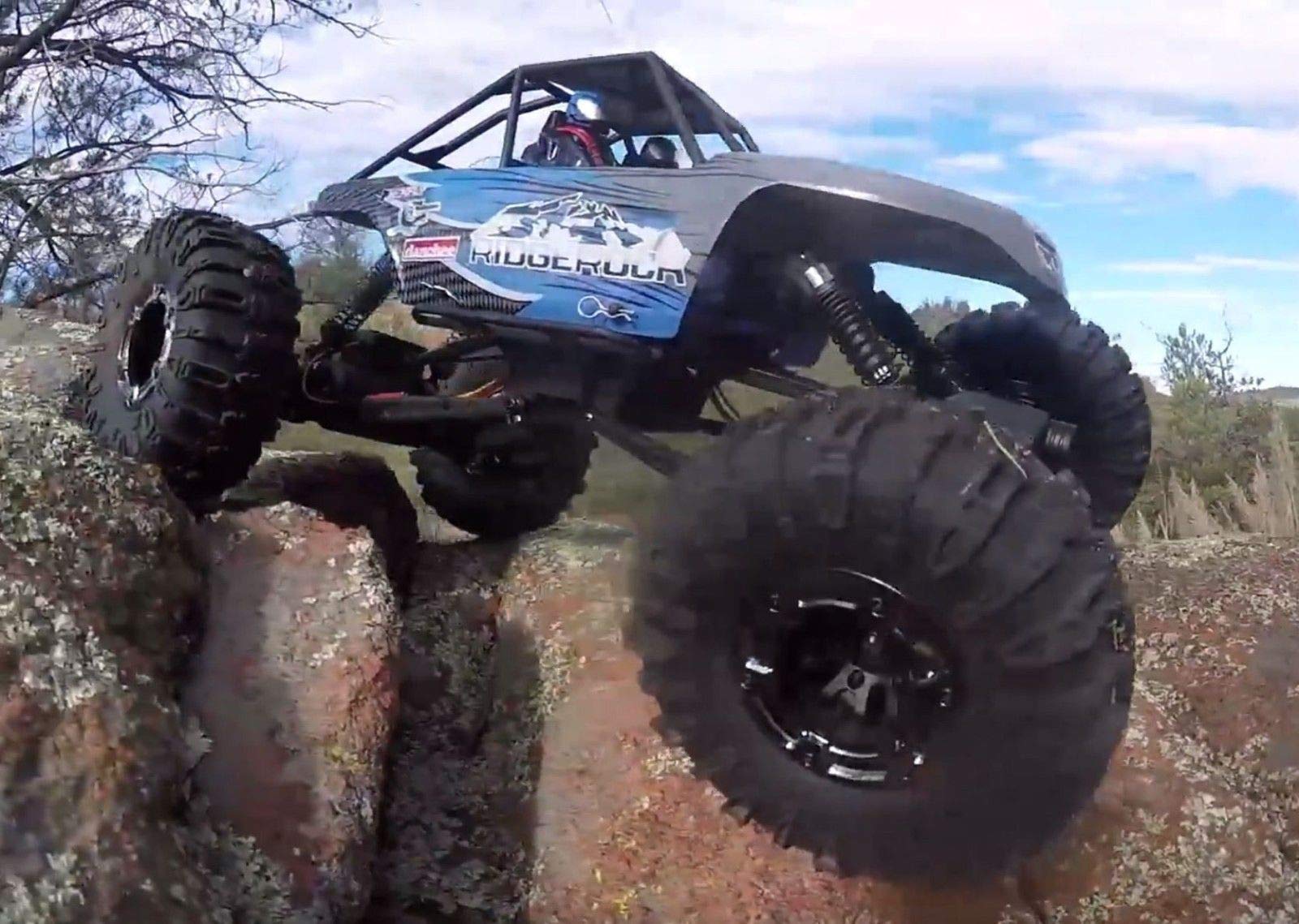 DANCHEE RidgeRock - 4WD Electric Rock Crawler - 1/10 scale - RTR , Blue ...