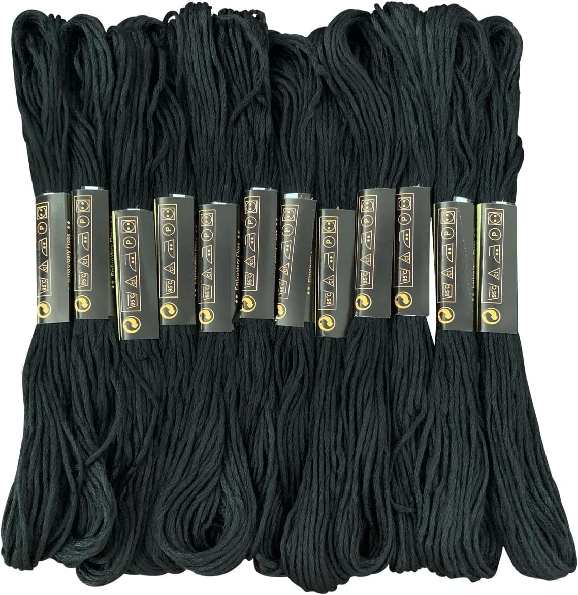 Amazon.com: DMC 117-310 Mouline Stranded Cotton Six Strand Embroidery ...