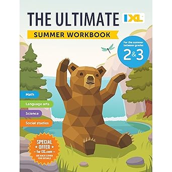 Amazon.com: IXL Ultimate Summer 2nd to 3rd Grade Workbooks, Math ...