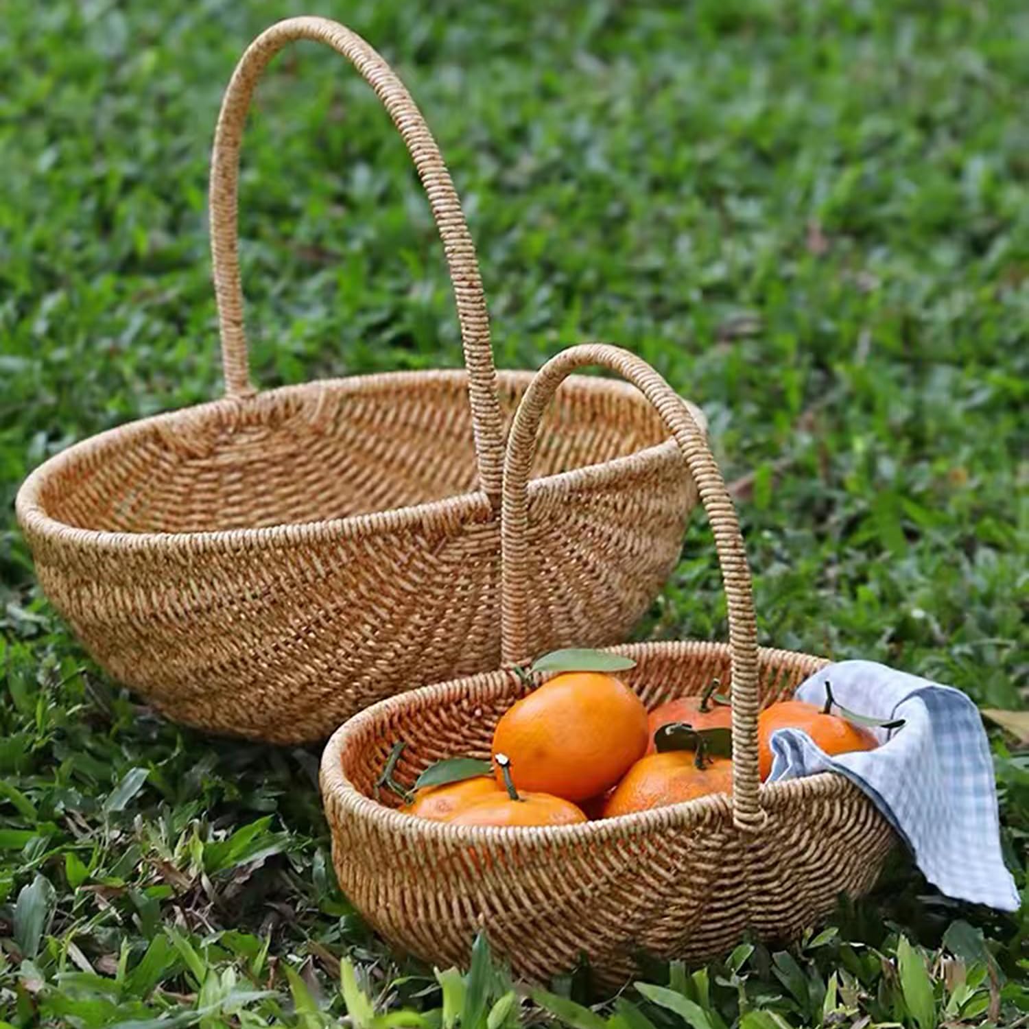 Harvest Baskets Vegetables And Fruit Harvest.