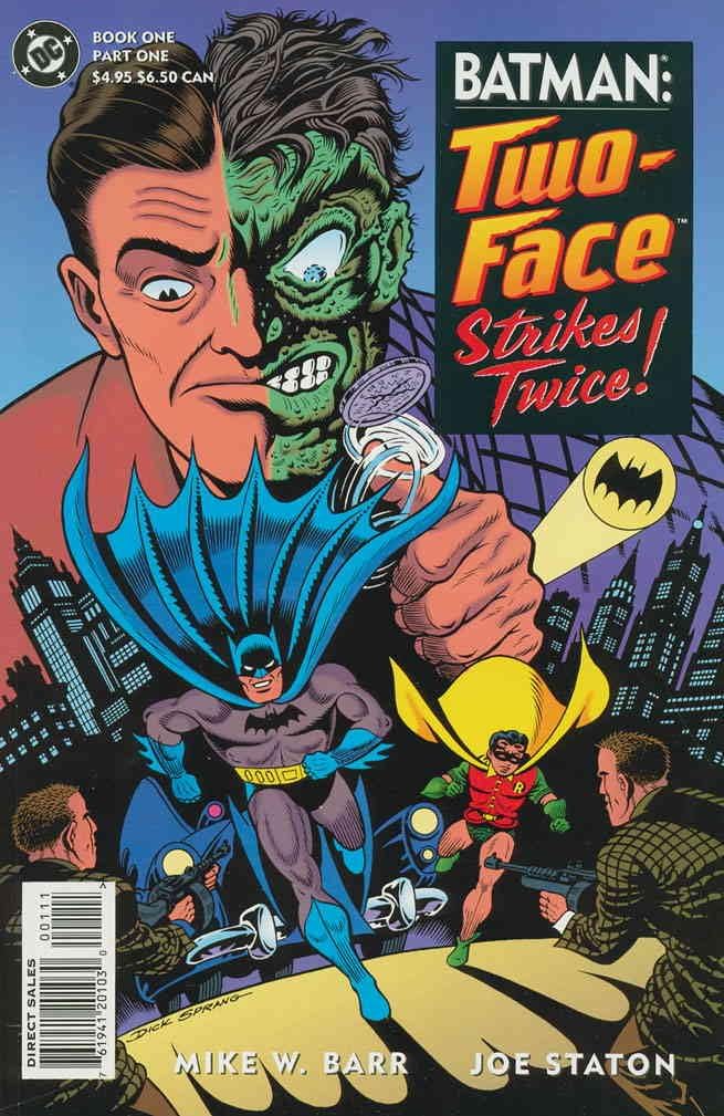 Amazon.com: Batman: Two-Face Strikes Twice #1 VF ; DC comic book ...