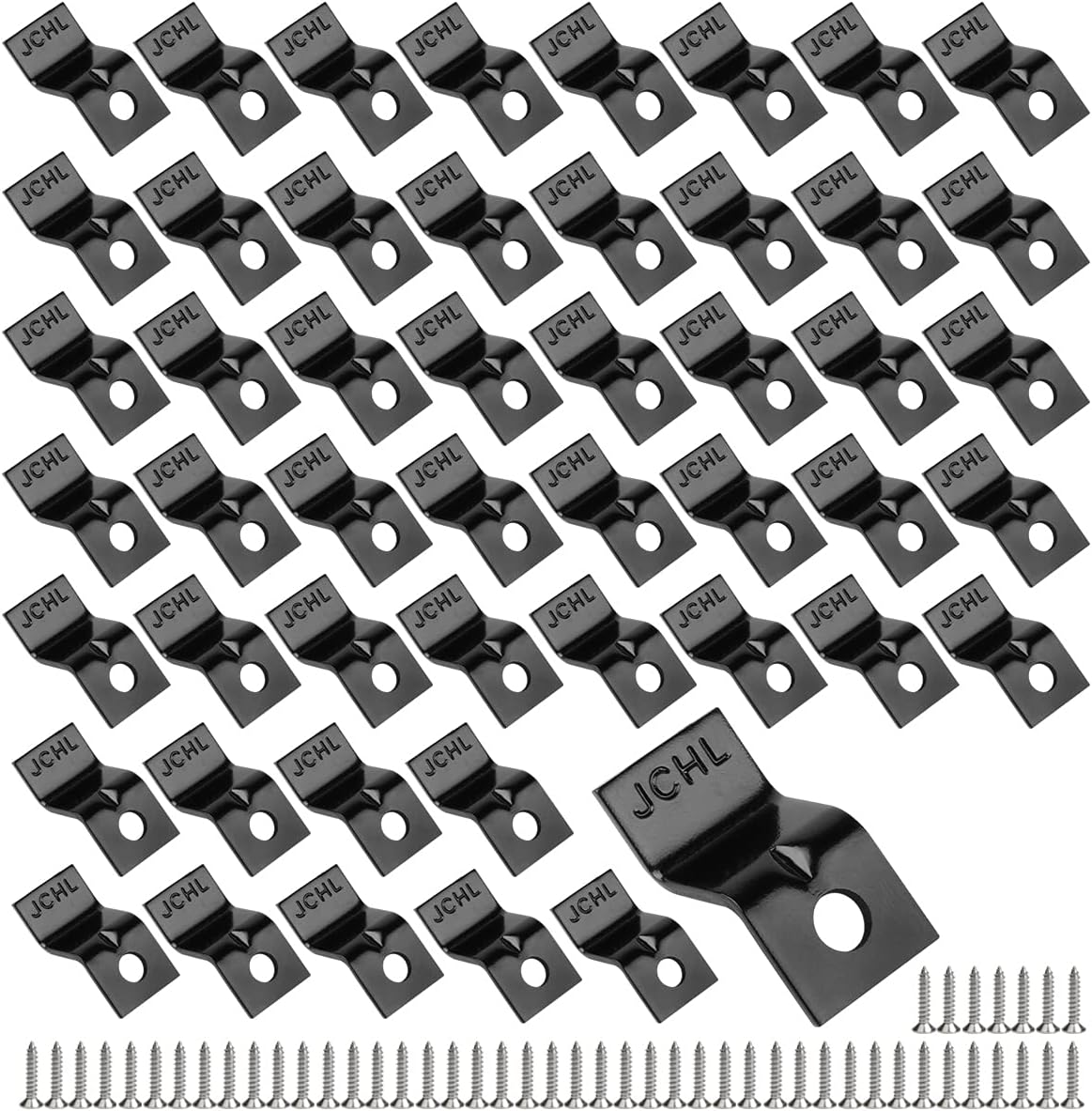 Amazon.com: Table Top Clips Fasteners (72) with Screws : Office Products
