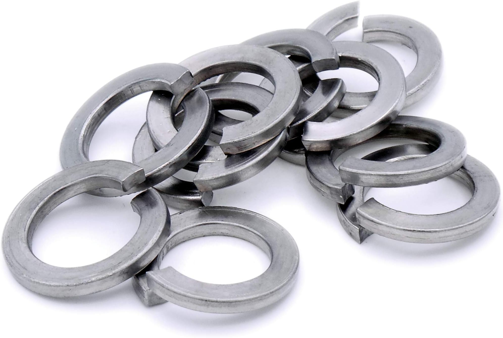 M6 (6mm) Rectangular Spring Split Lock Washer - Stainless Steel (A2 ...