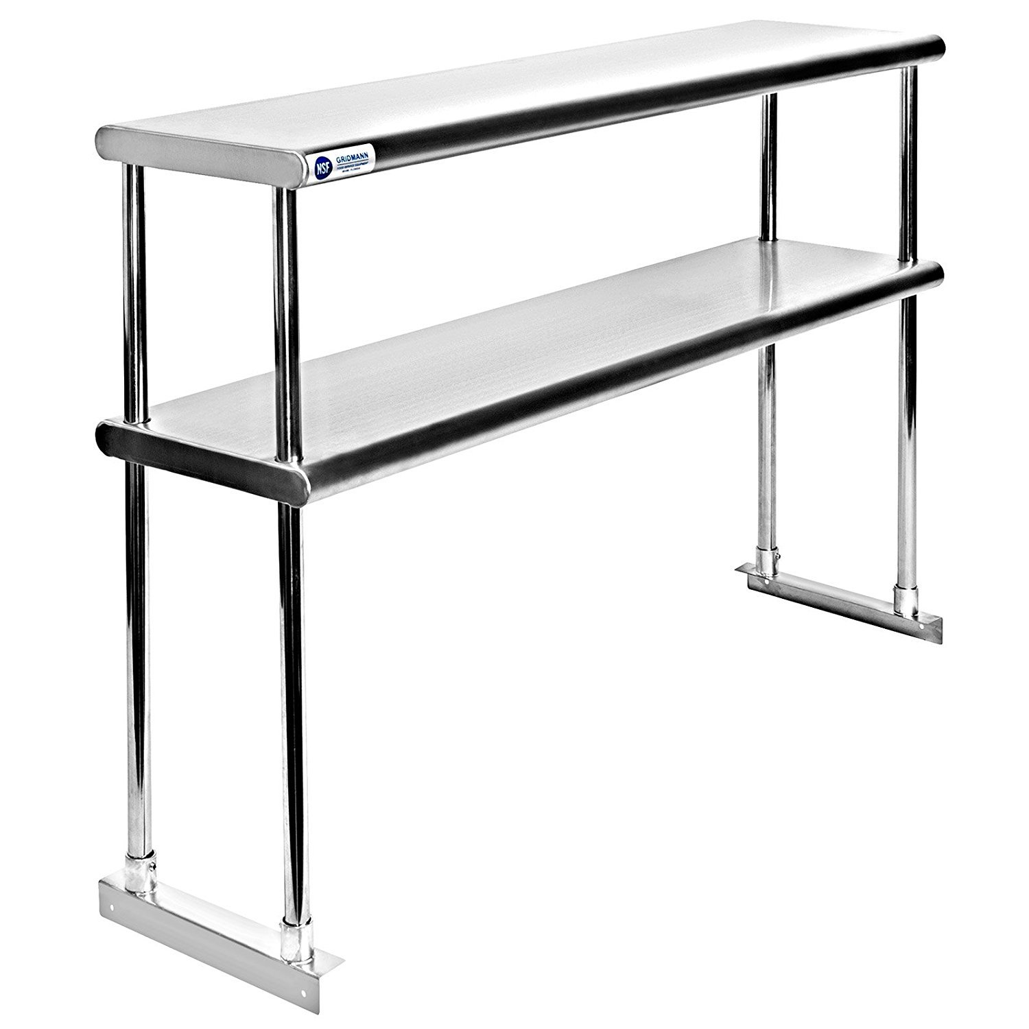 Amazon Adjustable Double Overshelf 12 X 24 Stainless Steel For amazon-adjustable-double-overshelf-12-x-24-stainless-steel-for