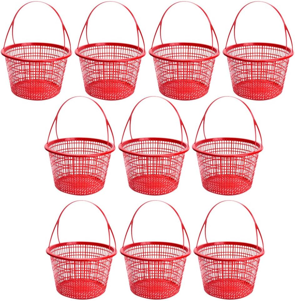 Amazon.com: BESPORTBLE Plastic Berry Baskets 10Pcs Berry Boxes Picking ...