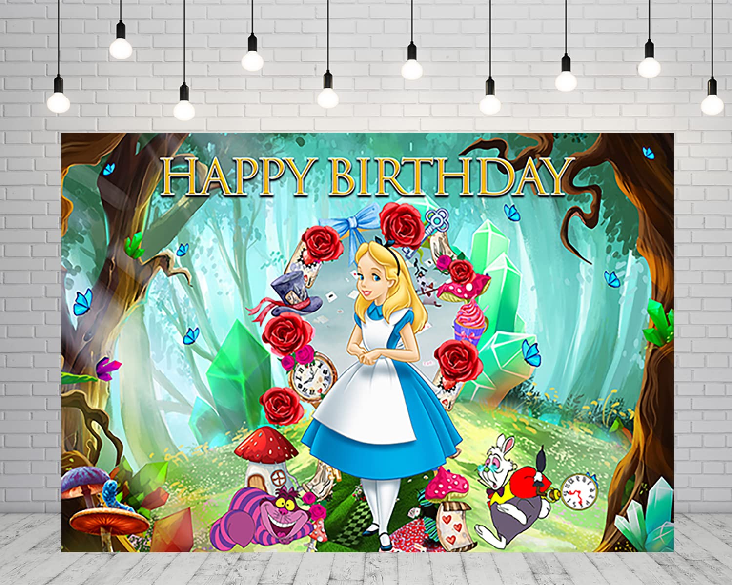 Alice In Wonderland Background Theme