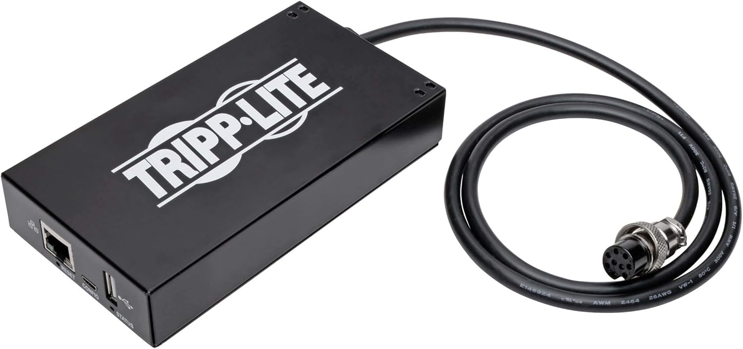Amazon.com: Tripp Lite Remote Control SNMP/Web Interface Network Card ...