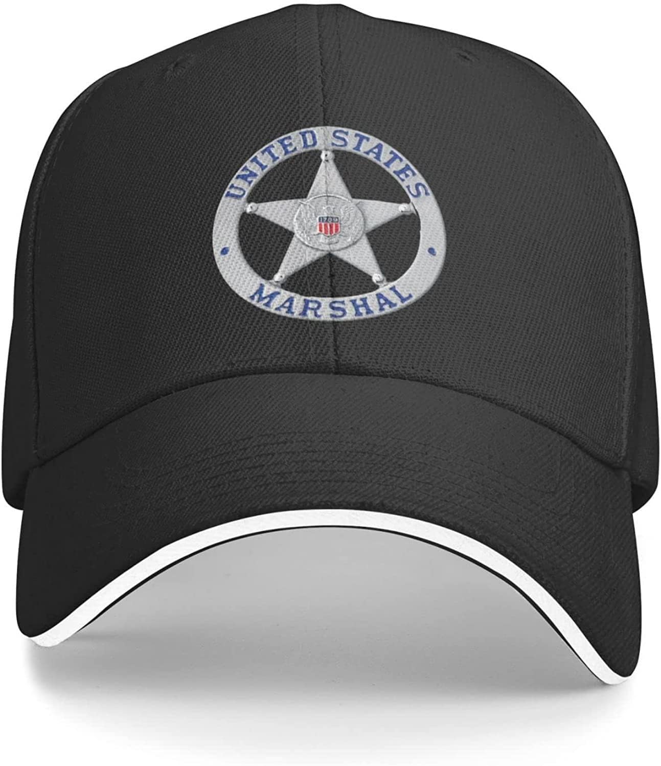 Amazon.com: LXPDEART US Marshal Badge Baseball Golf Cap Casquette ...