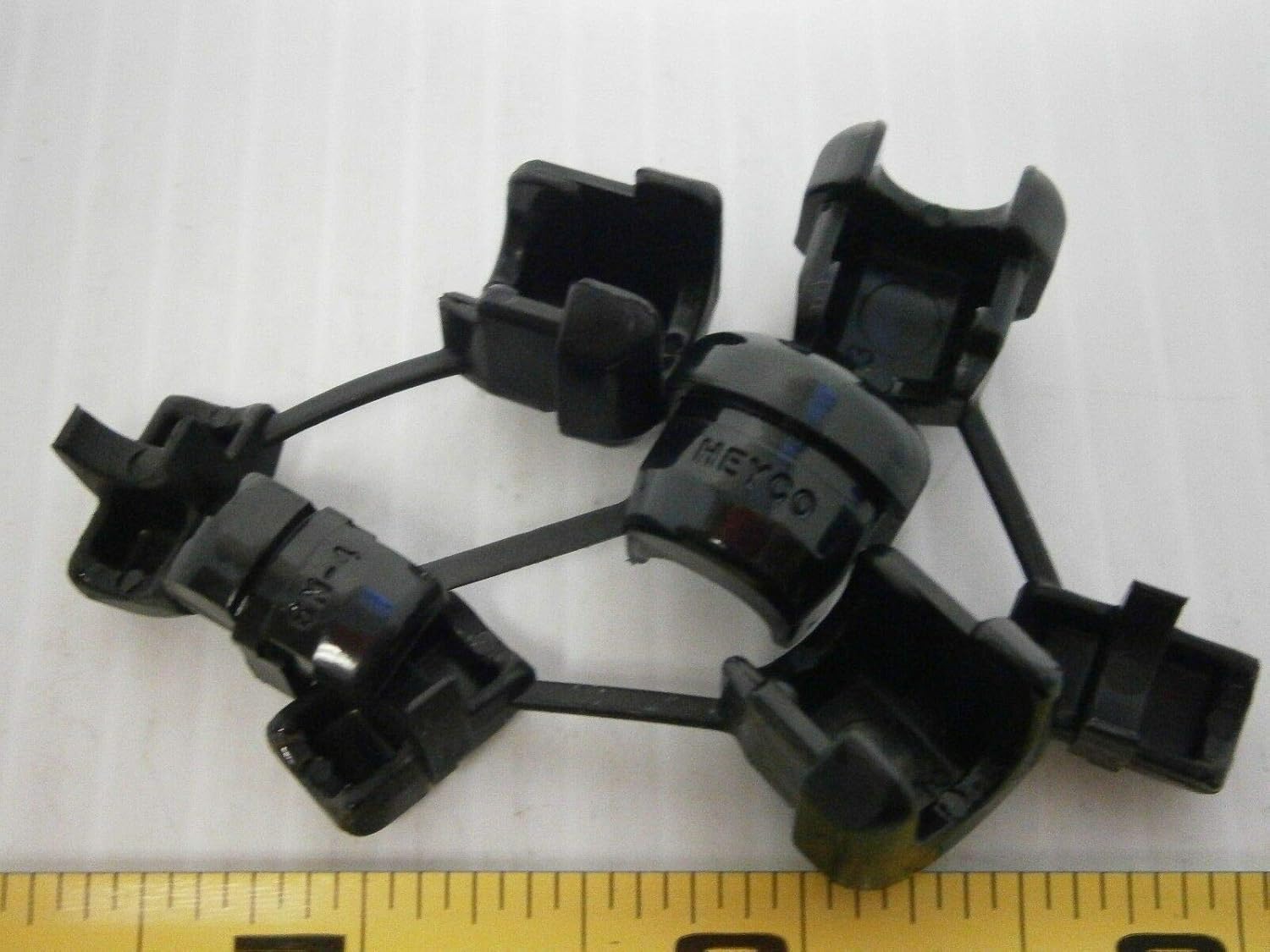 1217 6N-4 Strain Relief Bushing Round Black Nylon - Lot of 17#1314A ...