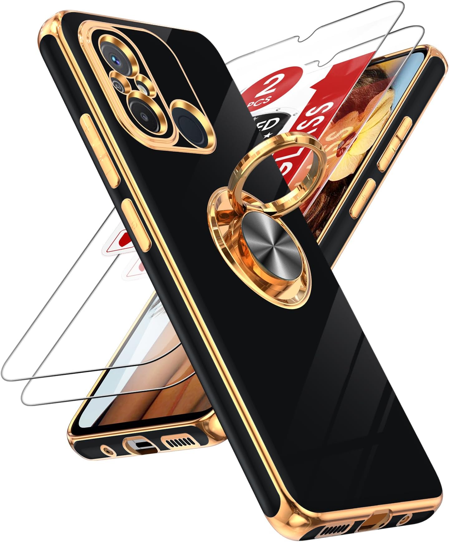 LeYi Funda para Xiaomi Redmi Note 12 Pro 5G, Silicona Carcasa Bonito ...