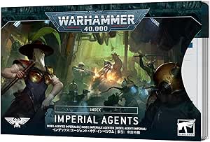 Games Workshop - Warhammer 40K - Imperial Agents - Index: Imperial Agents Cards : Amazon.fr ...