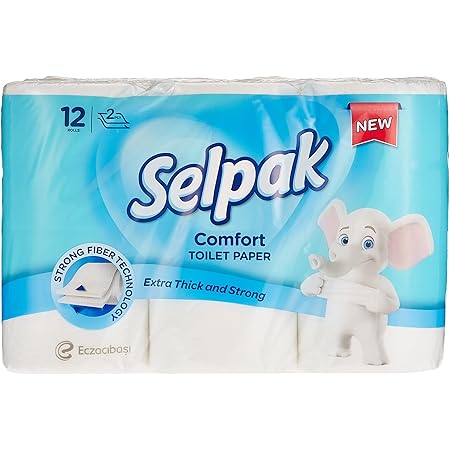 Selpak Toilet Paper Deluxe Refresh Rolls (Pack of 4) : Amazon.in ...