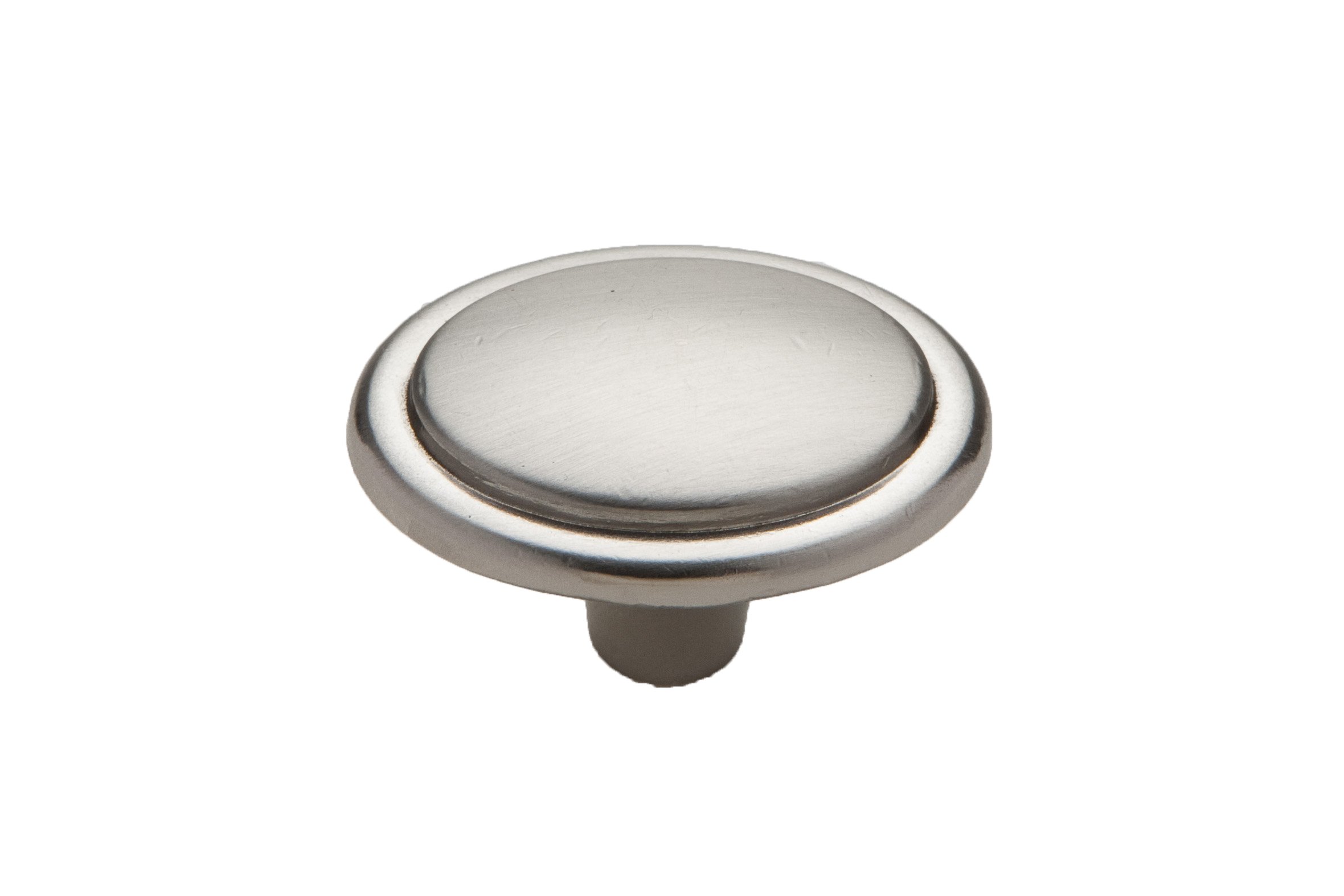 Knobware R6012/1-3-8in/SN 1-1/4-Inch Satin Nickel Circle Knob - Cabinet ...