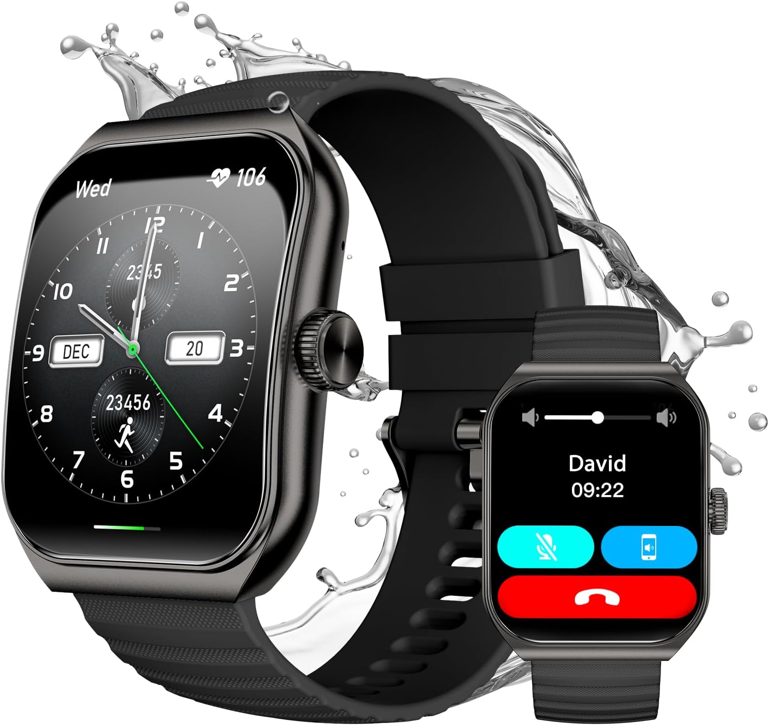 Amazon.com: Black Shark GT3 Smart Watch for Men,1.96" Smartwatch ...