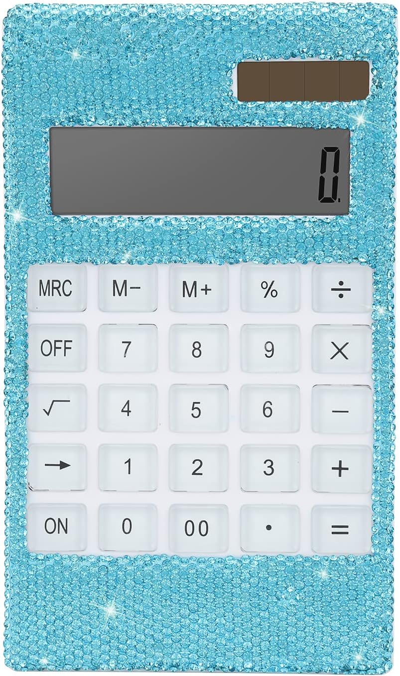 Amazon.com : Standard Function Office Desktop Calculator Decorated with ...
