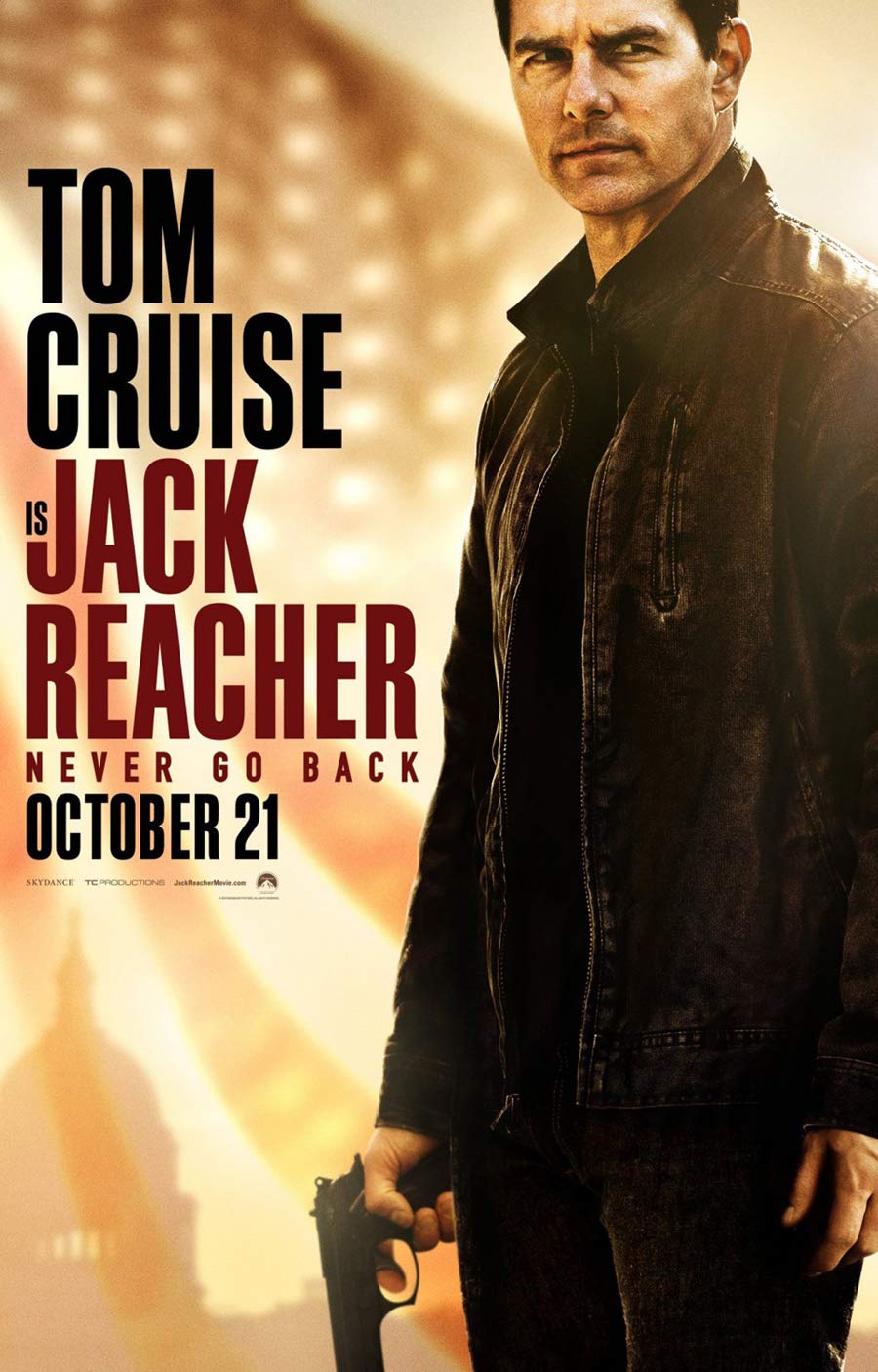 Tom Cruise Jack Reacher Poster Jack Reacher JB Hi Fi