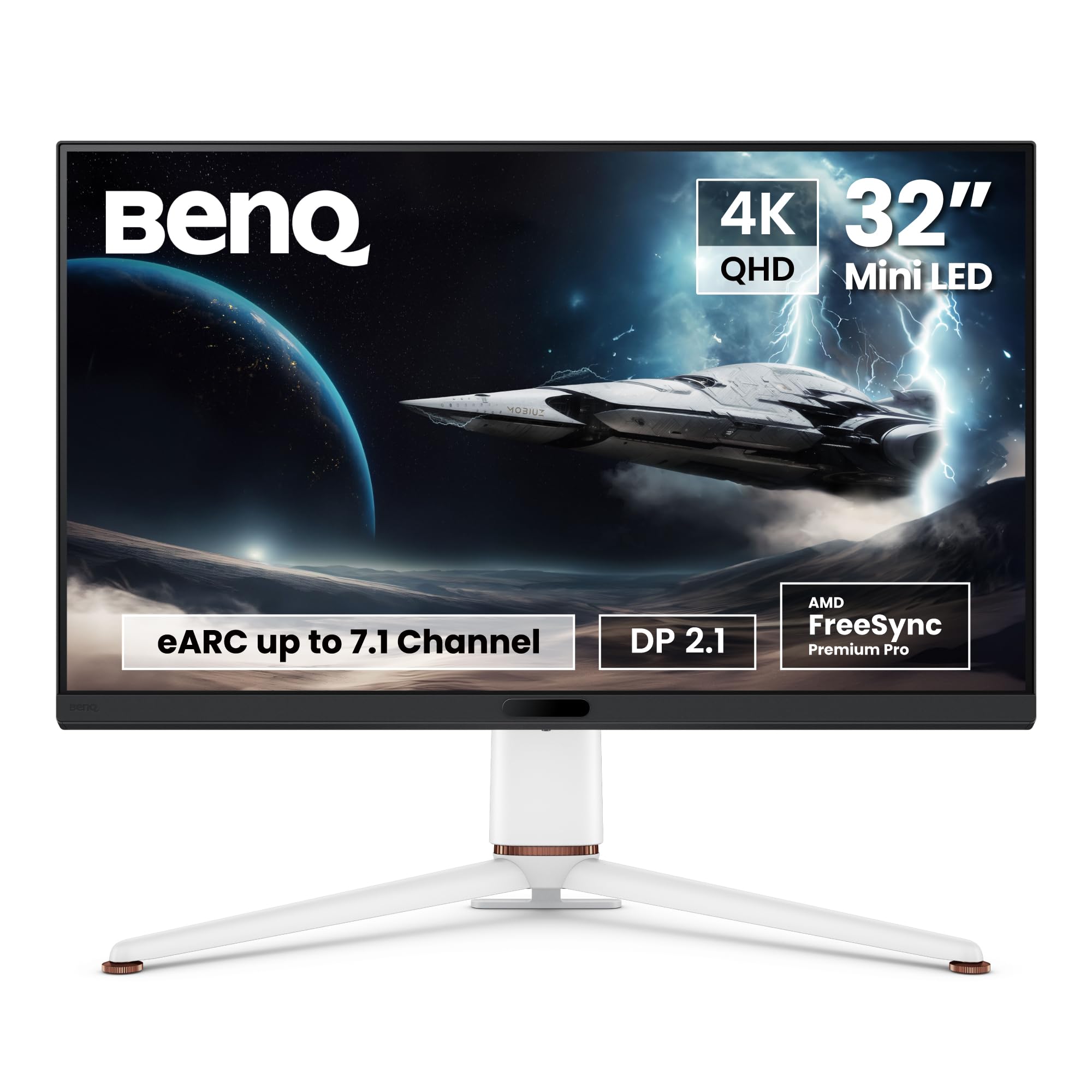 BenQ MOBIUZ EX321UX 32 Gaming Monitor mit Mini LED 4K eARC 144Hz und ...
