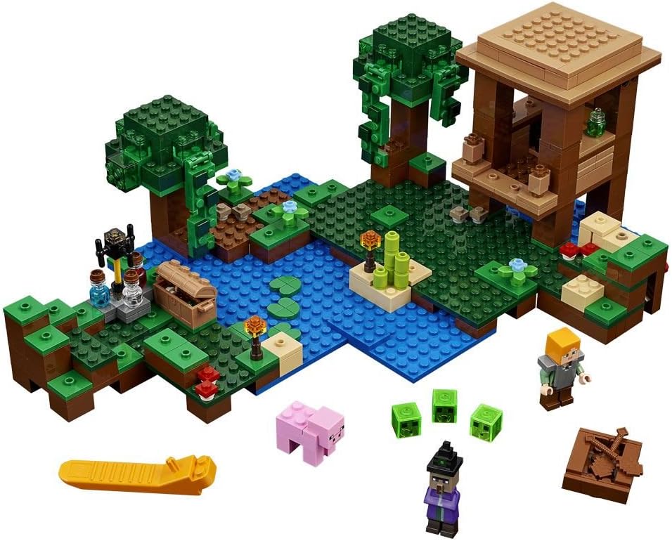 LEGO Minecraft 21133 - La Capanna della Strega : Amazon.it: Giochi e ...