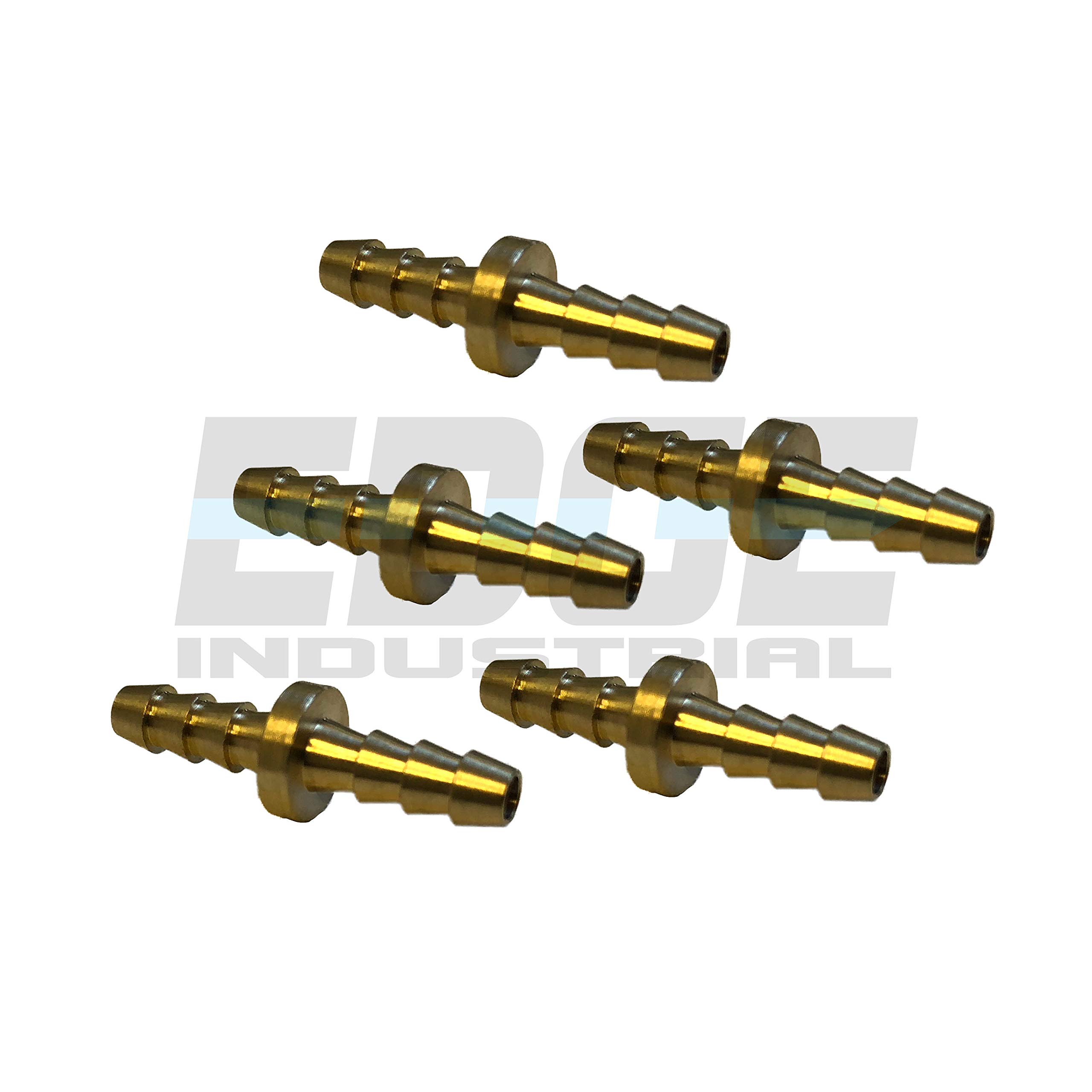 Snapklik.com : EDGE INDUSTRIAL 1/8" Hose ID Brass Hose Barb SPLICER ...