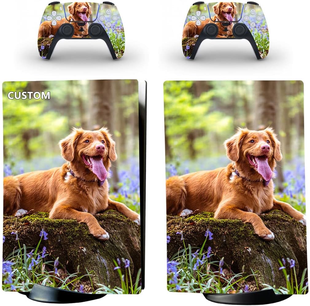 Amazon.com: Custom Vinyl Skin Sticker Decal Cover for PS4 Controller ...