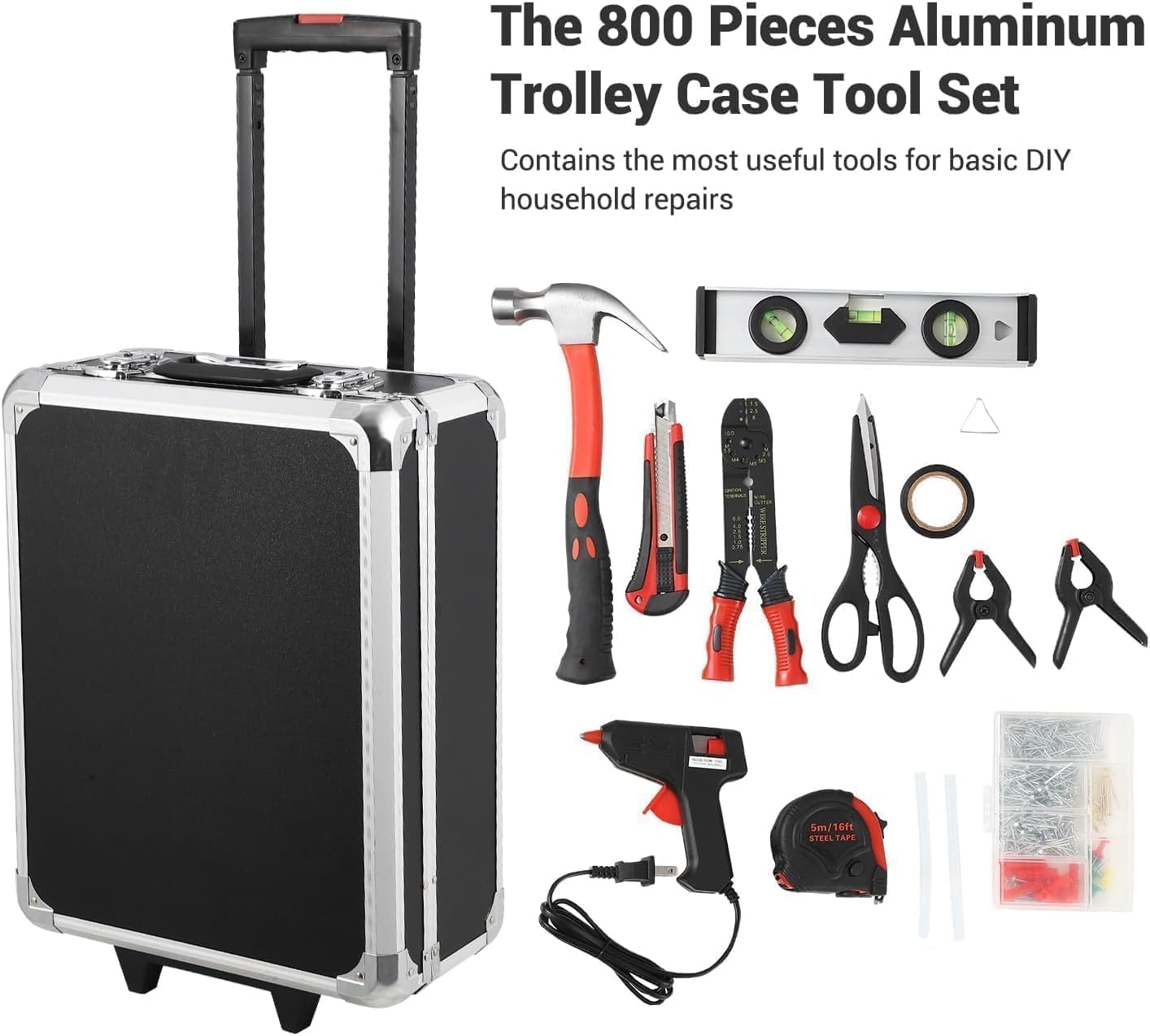 Tool Box,800 Mechanic Tool Set Piece Aluminum Nepal | Ubuy