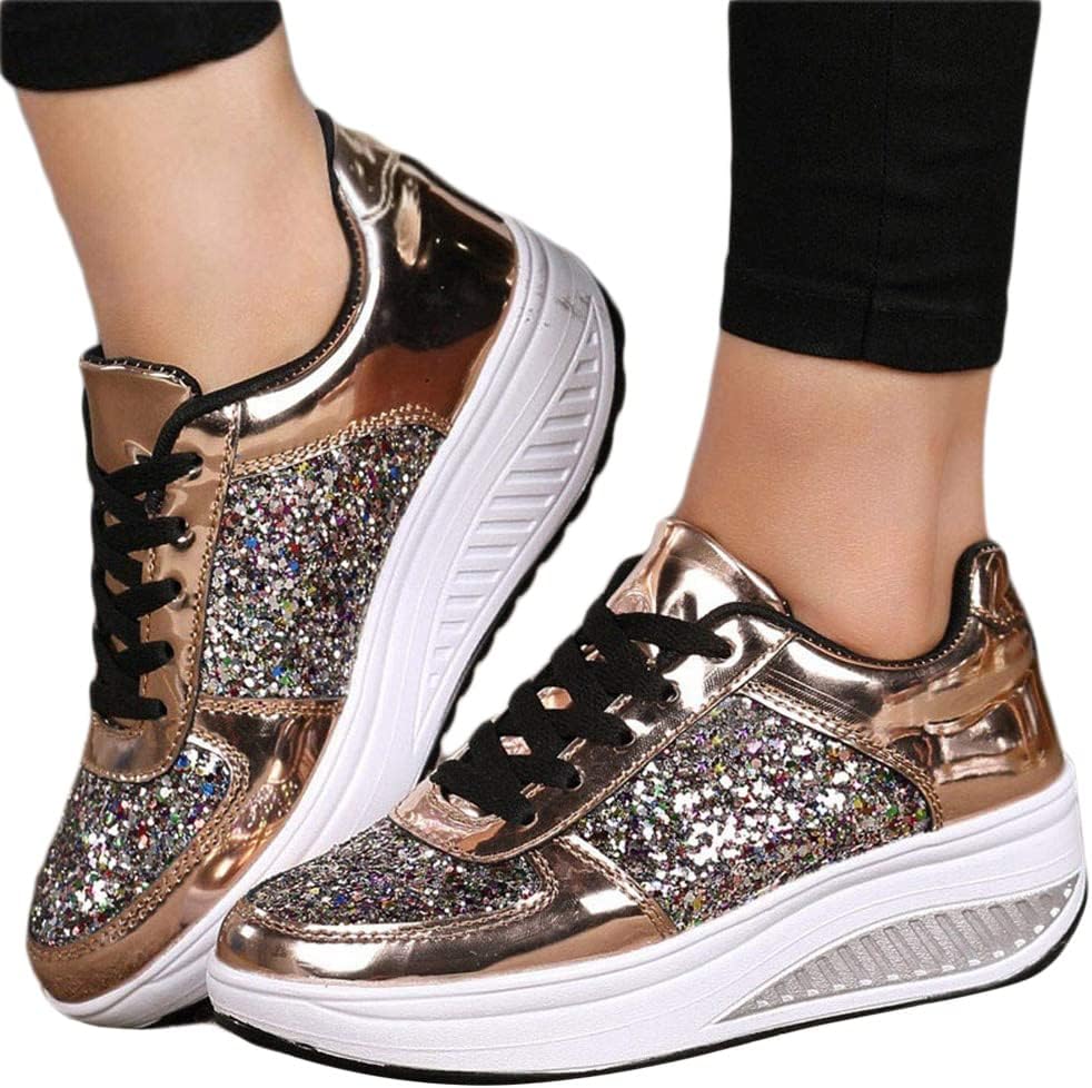 Pailletten Schuhe Damen