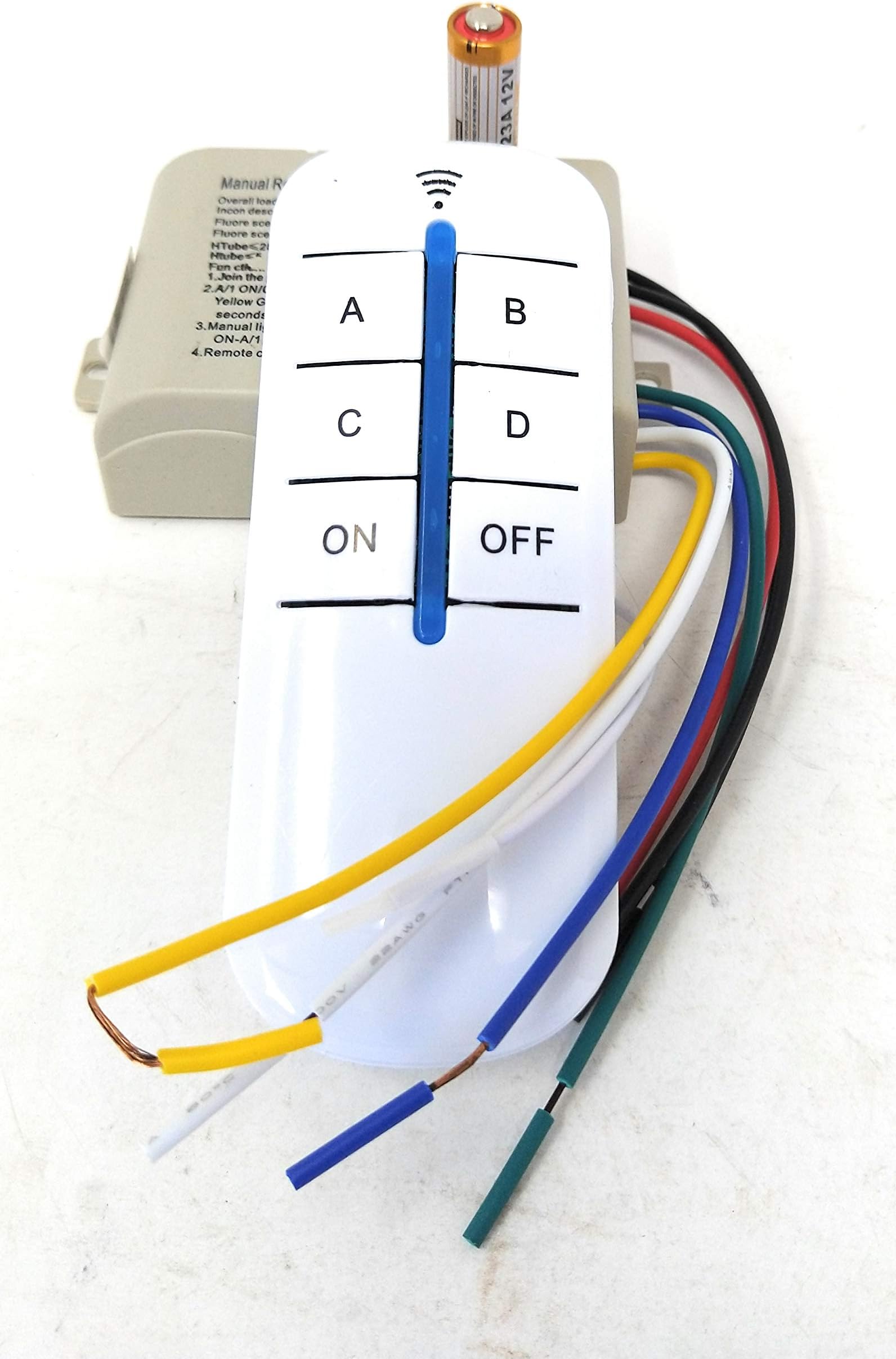 Buy TRP Traders Home Remote Control Switch PVC, Wireless RF Radio ...