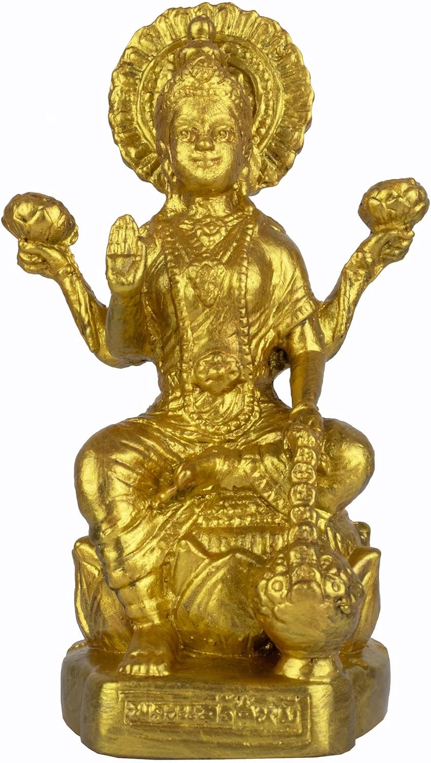 Amazon.com: BUDDHO Lakshmi Mahadevi Goddess of Prosperity Wealth love ...