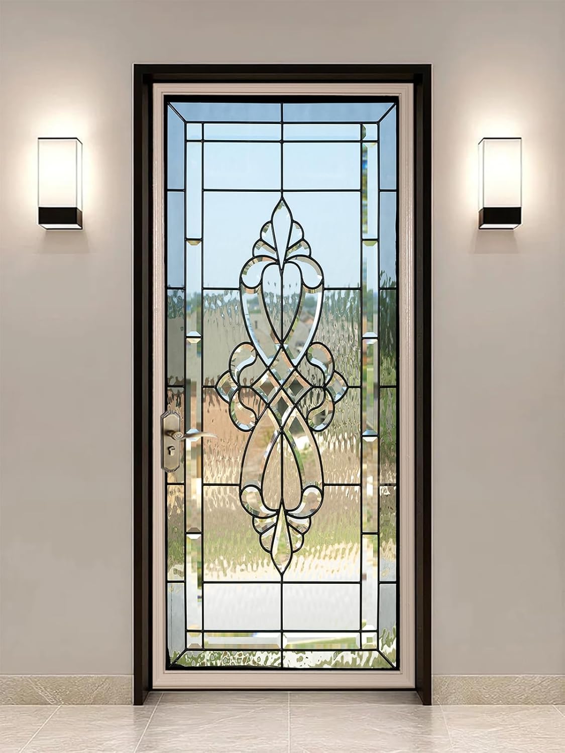 Amazon.com: artfanke 3D Door Sticker Peel and Stick 33.5"x84.6 ...