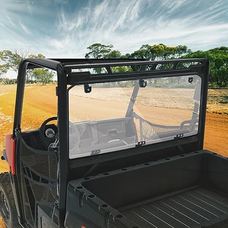 Amazon.com: SuperATV Sliding Window Rear Windshield for 2015+ Polaris ...